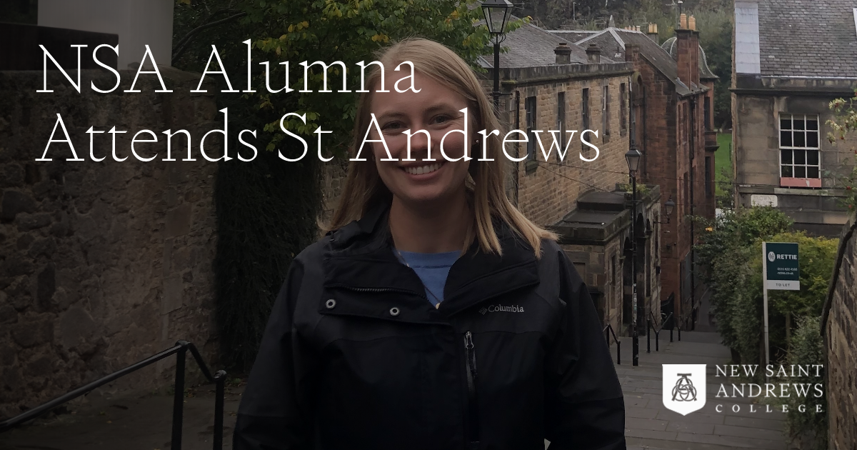 NSA Alumna Attends St Andrews | New Saint Andrews College | Classical ...